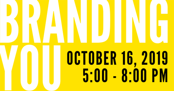 Personal Branding Event, Wednesday October 16th